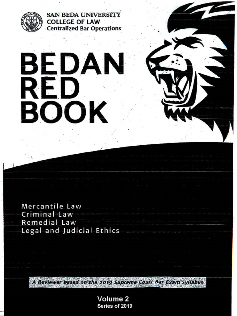 Red Book 2019 - Vol. 2 - Merc Law | PDF