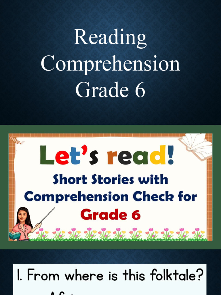 Grade 6 Reading Comprehension Guide | PDF | Career & Growth