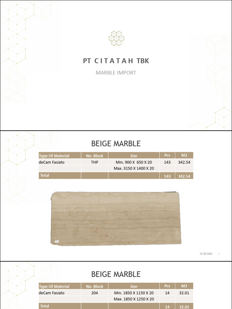 Catalog Marble Import (1) | PDF