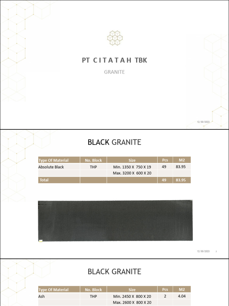 Catalog Granite | PDF | Gemstone | Natural Materials