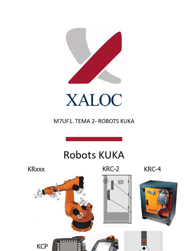 Tema2 Kuka M7UF11 | PDF | Equipo industrial | Automatización