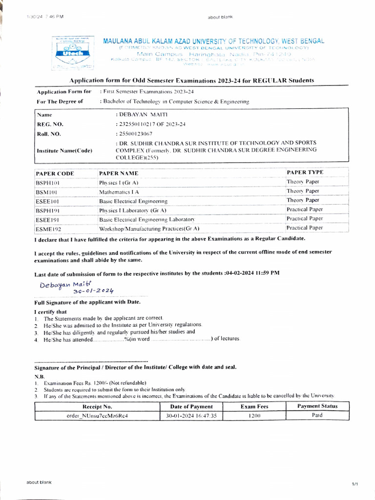 Makaut | Download Free PDF | Science