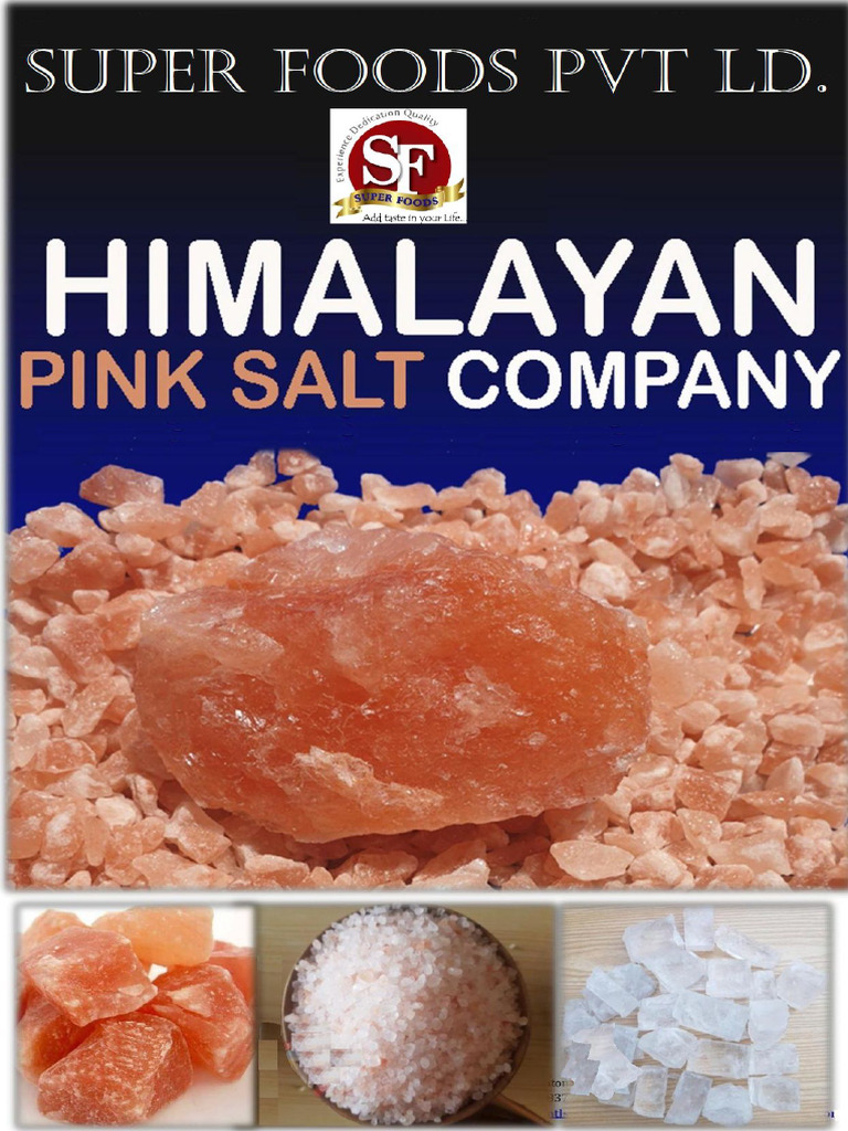 Edible Salt Catalog | PDF
