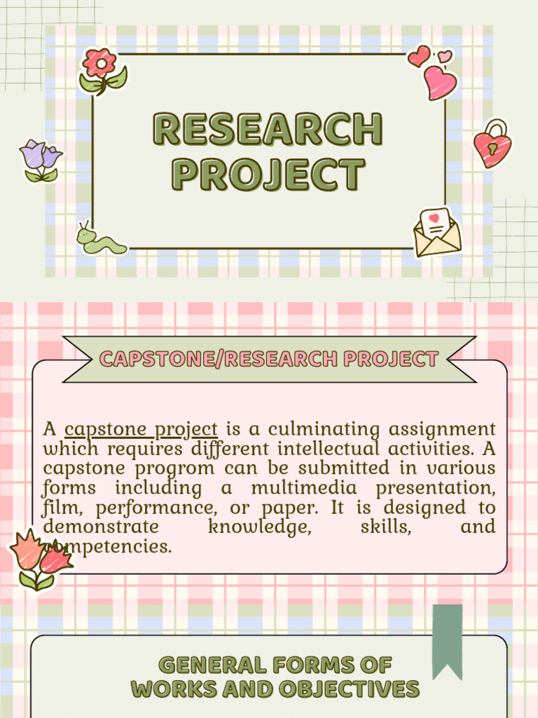 Capstone Project Guide and Types | PDF | Art
