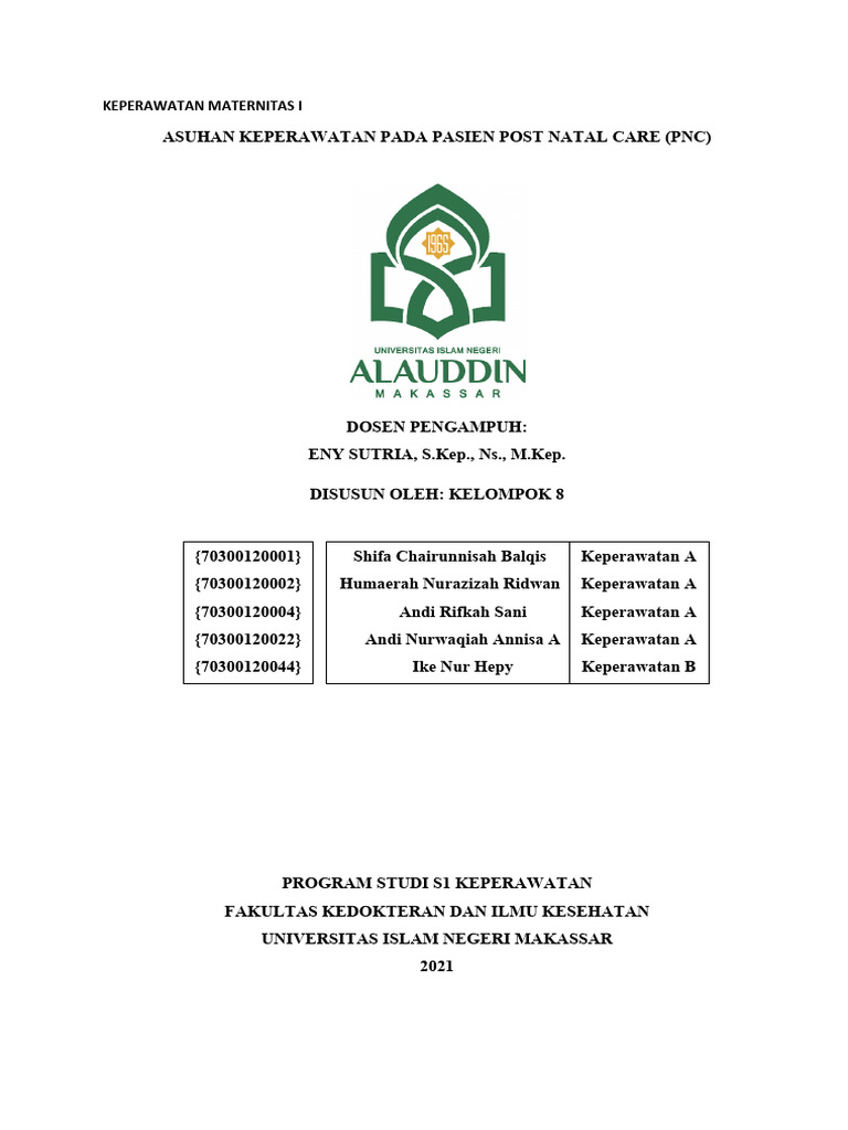 Resky Nur Saadah (LP PNC) | PDF | Kesehatan Holistik | Sains & Matematika