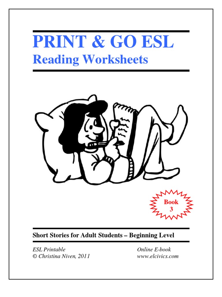 Print and Go Esl-eBook-3 | PDF | English As A Second Or Foreign ...