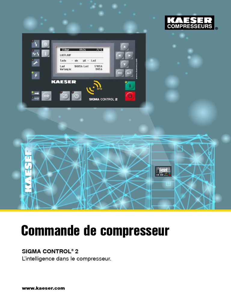 Commande de Compresseur SIGMA CONTROL 2 - Notice Commerciale | PDF