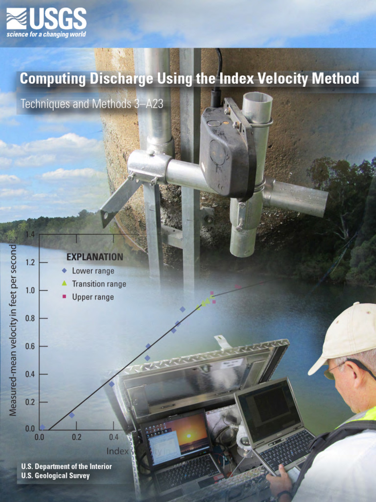 USGS Computing Discharge Using The Index Velocity Method | PDF