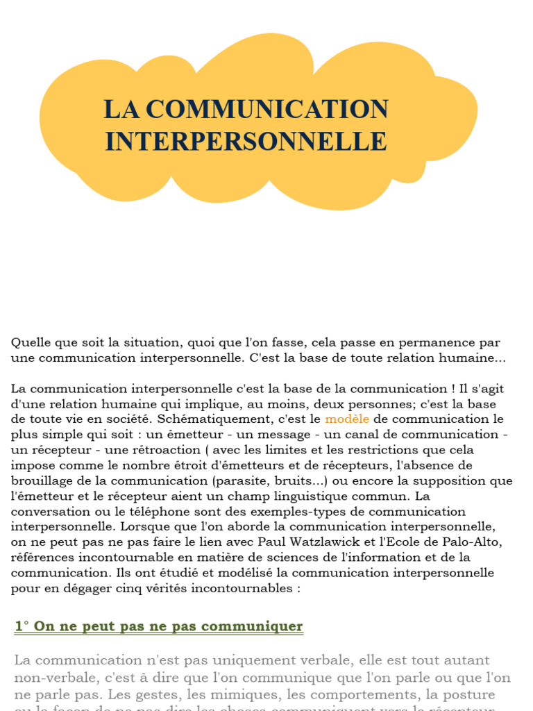 Mastering The Basics of Communication by Slidesgo | PDF
