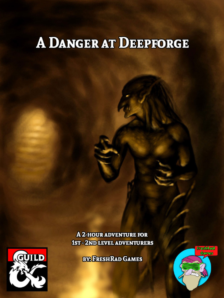 LVL 1-2 - A Danger at Deepforge (Revised) | PDF | Young Adult