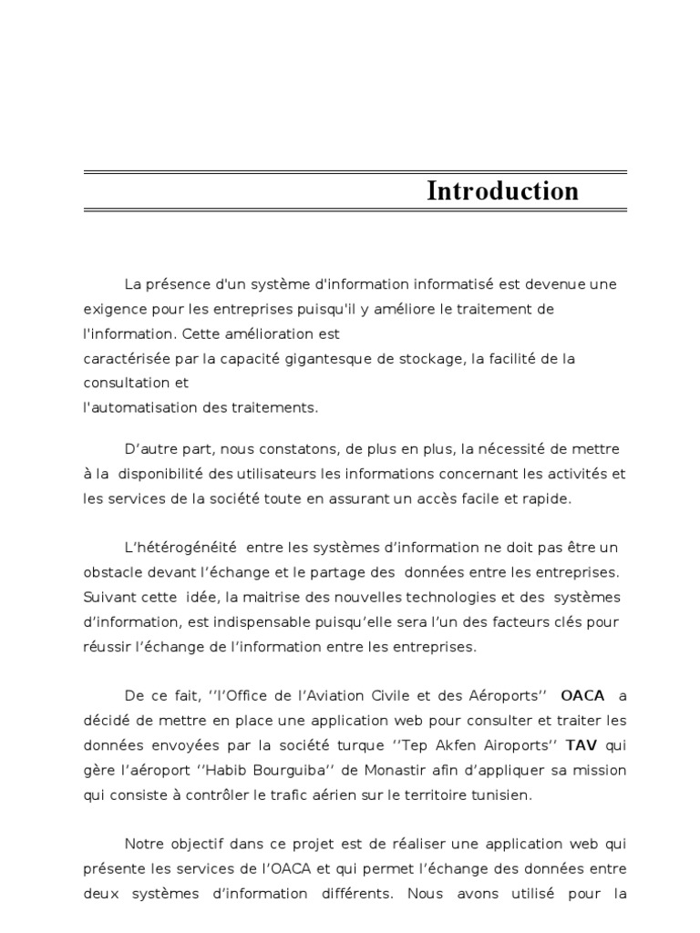 Rapport Pfe | PDF | Programmation orientée objet | Application