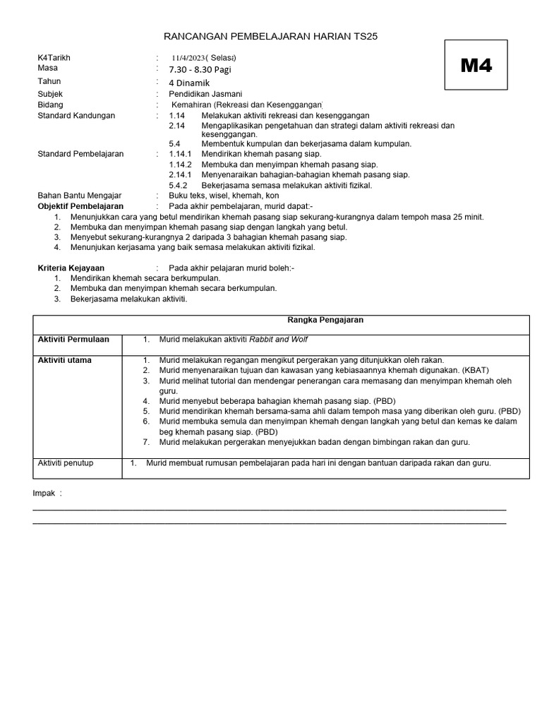 PJ T4 3 (11 April) | PDF