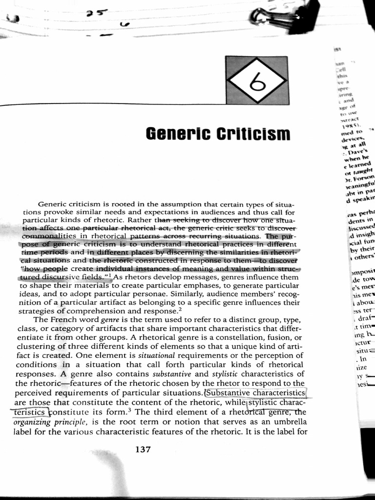 Foss Generic Criticism | PDF