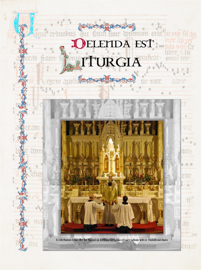 Delenda Est Liturgia | PDF | Misa (liturgia) | Iglesia Católica