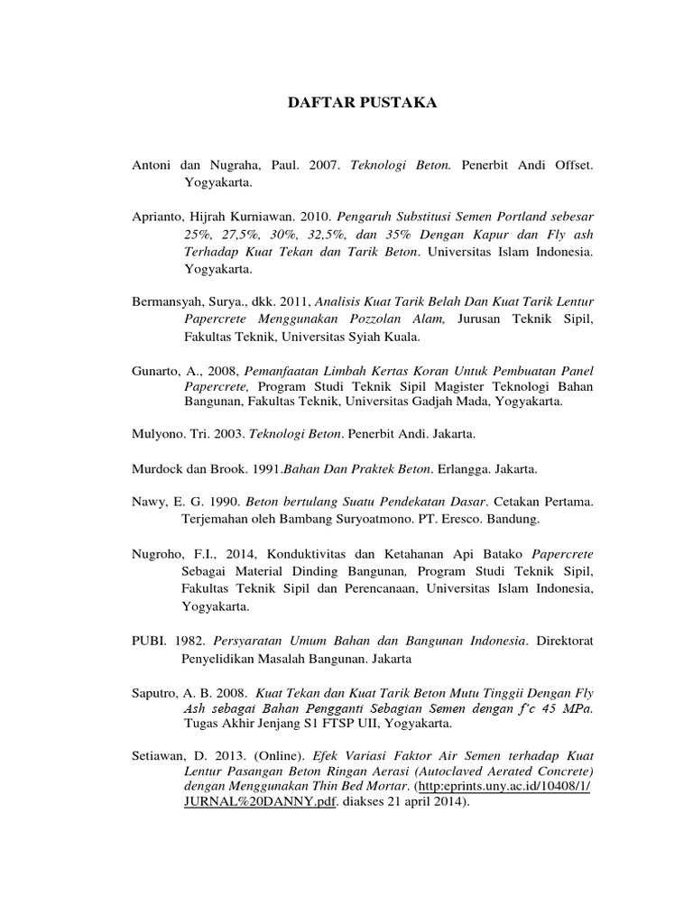 06 Daftar .Pustaka | PDF