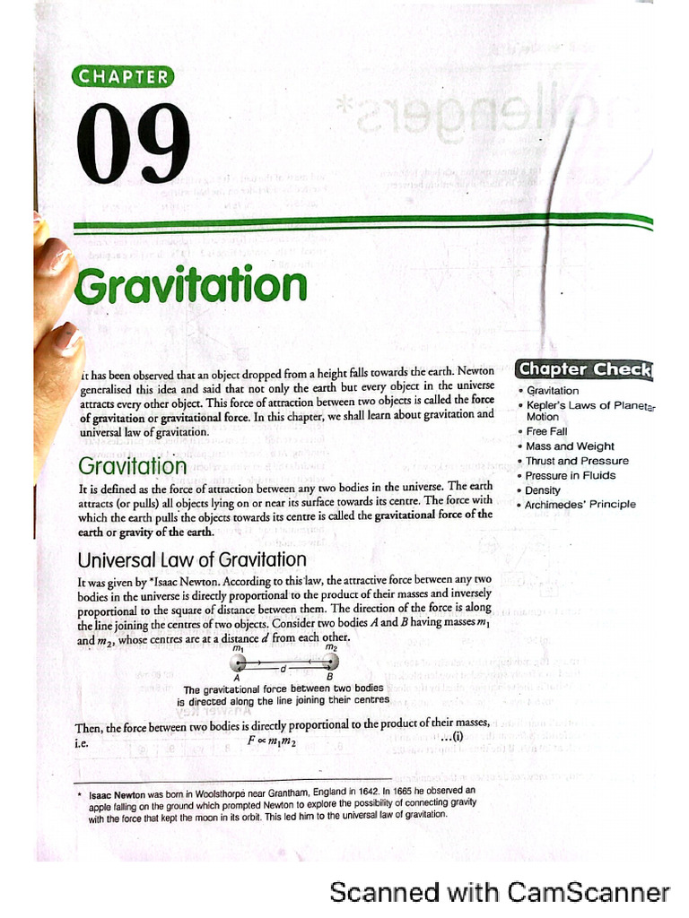 Gravitation | PDF