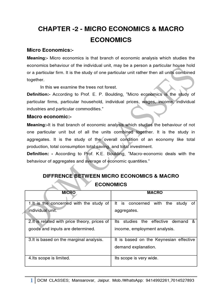 Micro & Macro Economics - 1014702 - 2023 - 10 - 02 - 22 - 04 | PDF ...