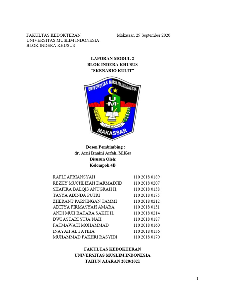 Word PBL 2 Kulit | PDF