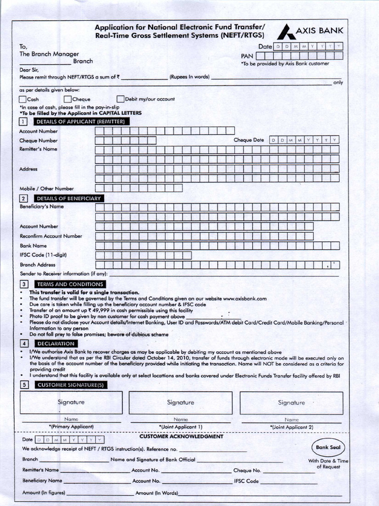 Neft-Form AXIS | PDF