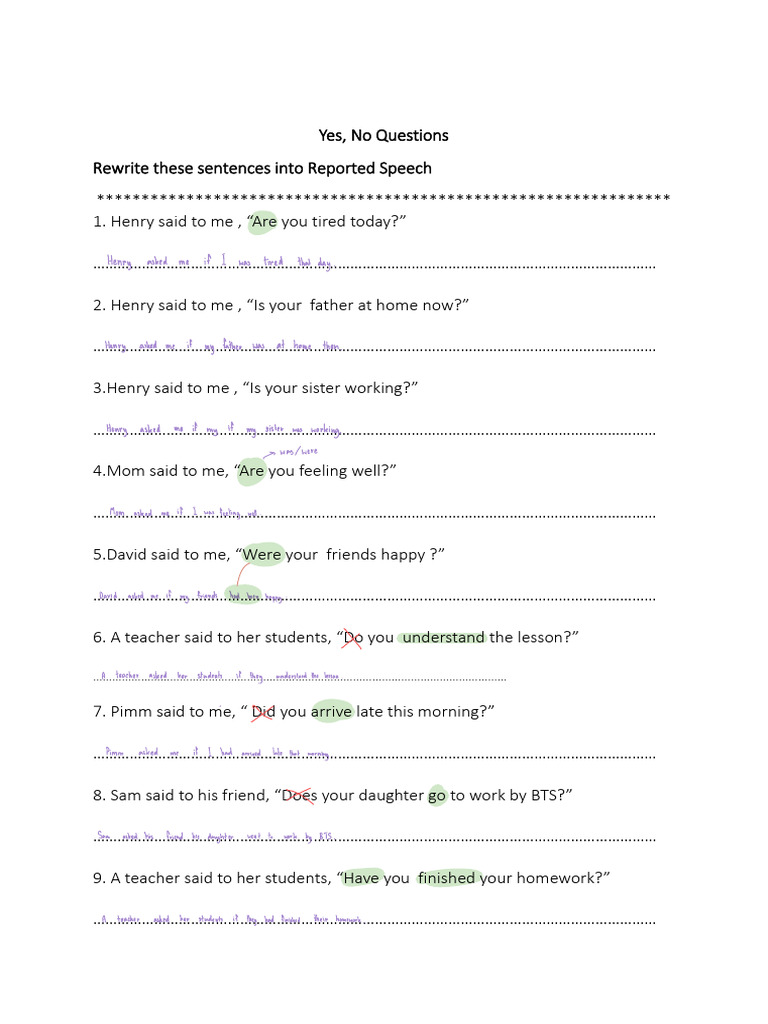 Ex2 Reported Questions | PDF