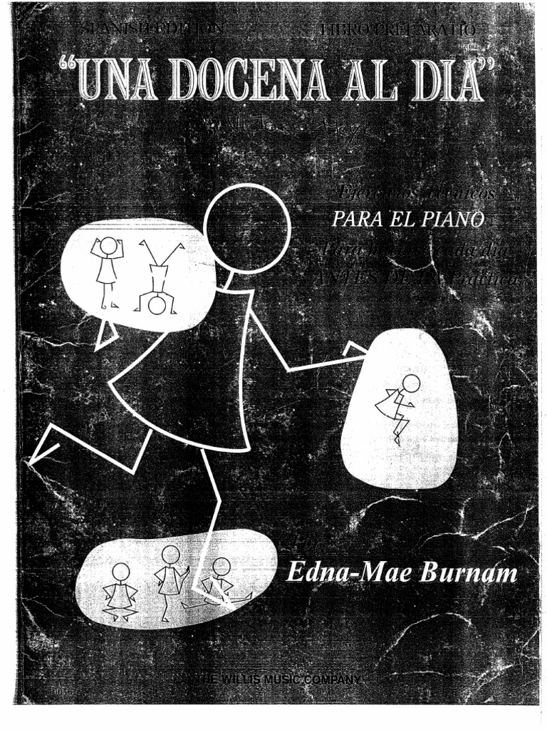 Una Docena Al Dia para Piano | PDF