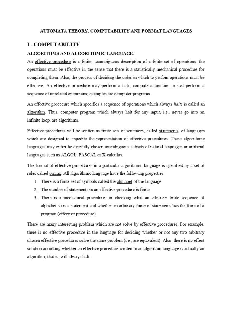 Automata Theory Pdf Parsing Computer Programming 