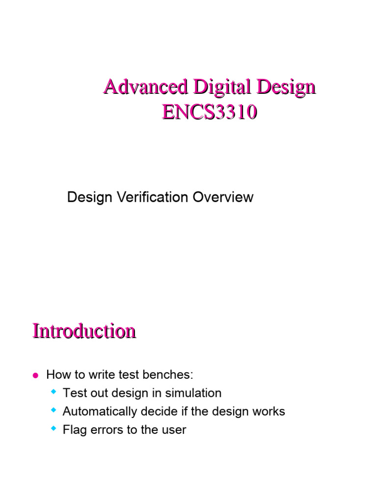 Lec11-slides-Verification-overview | PDF | Systems Engineering ...