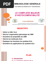 Cours Typage HLA, Cours D'immunologie. | PDF | HLA (antigène ...