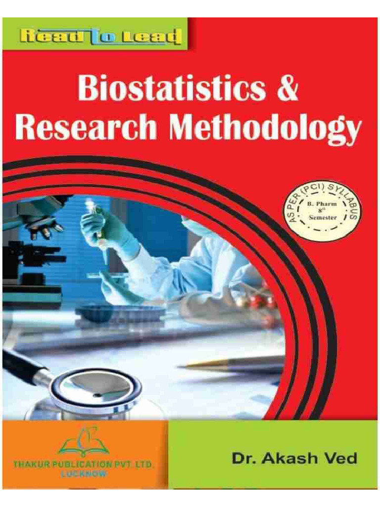 Biostatistics and Research Methodology (Thakur Publication) | PDF ...