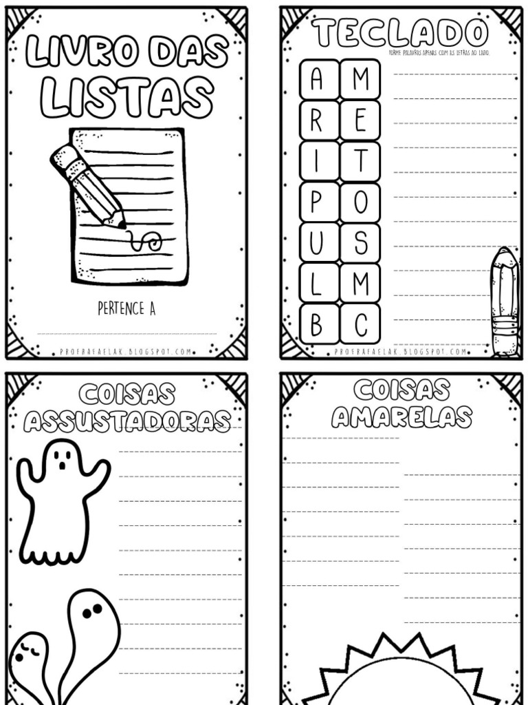 Livro Das Listas 2 Por Folha | PDF