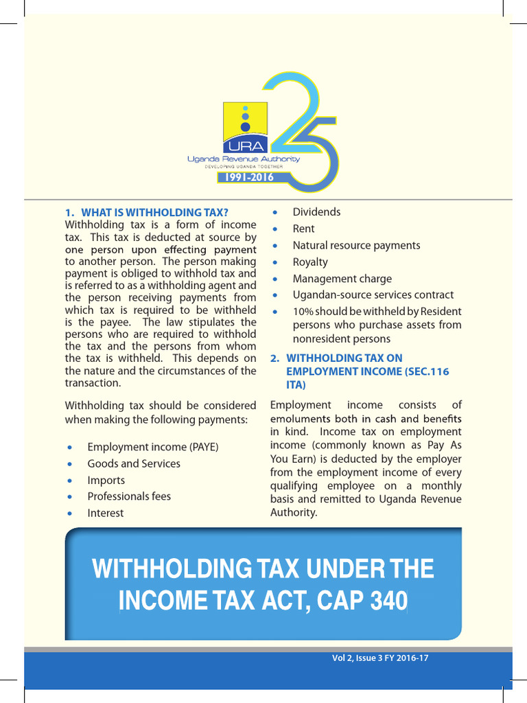 1035_Withholding_Tax | PDF | Taxes | Dividend