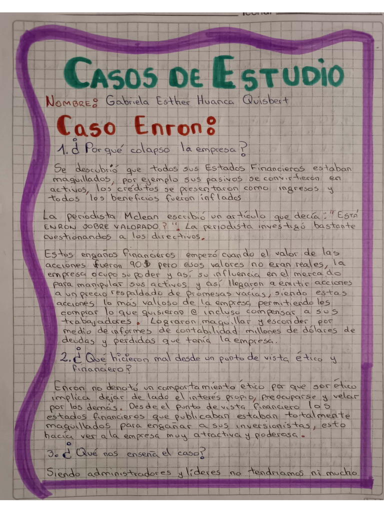 Casos de Estudio - Etica | PDF