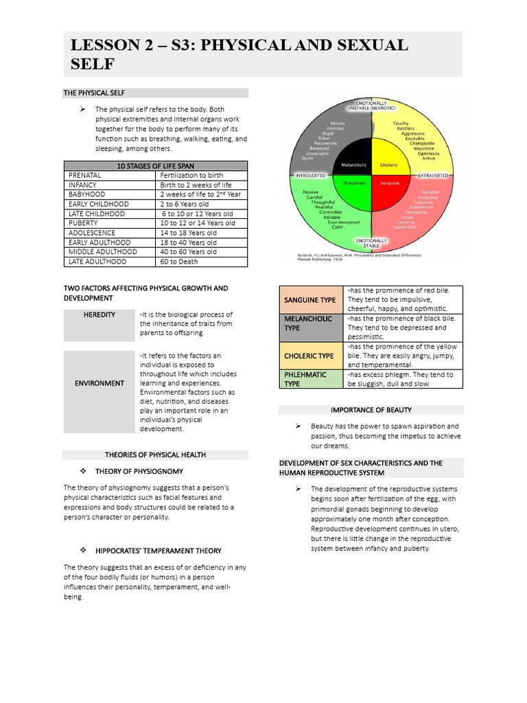 S3 - LESSON 2 | PDF | Reproductive System | Sexual Arousal