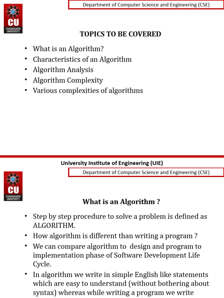 1.1.2 Algorithm Complexity | PDF