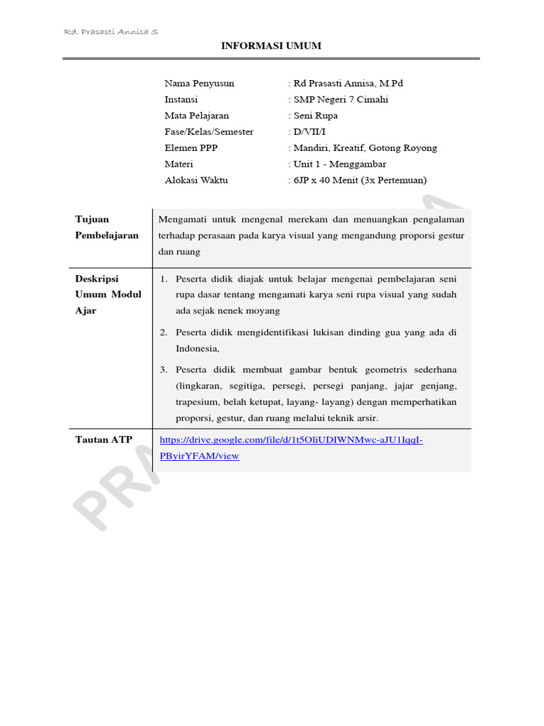 Modul SB Rupa KLS 7 - Pras | PDF