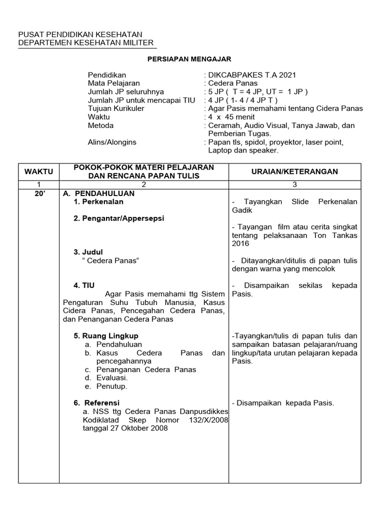 Head Stroke RAF | PDF