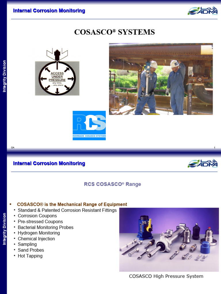 Cosasco - CM 1 | PDF | Corrosion | Electrical Connector
