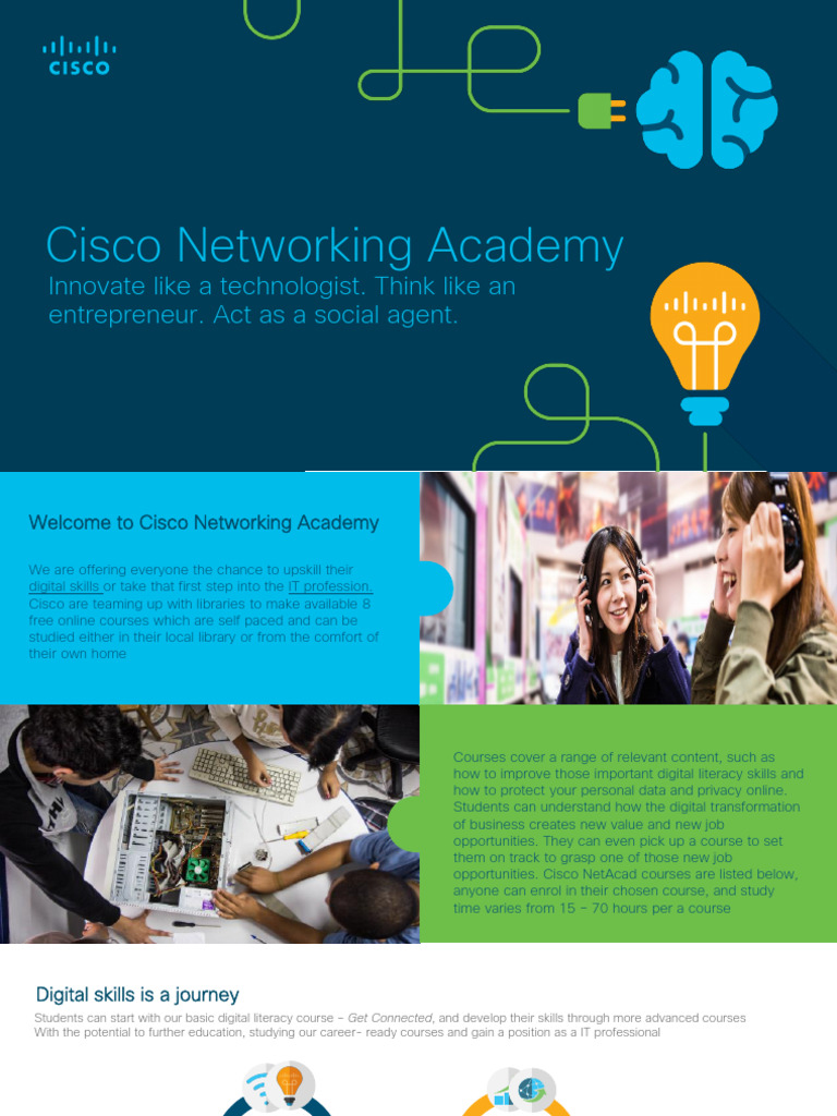 Cisco Networking Academy Course Information | PDF | Computer Security | Security