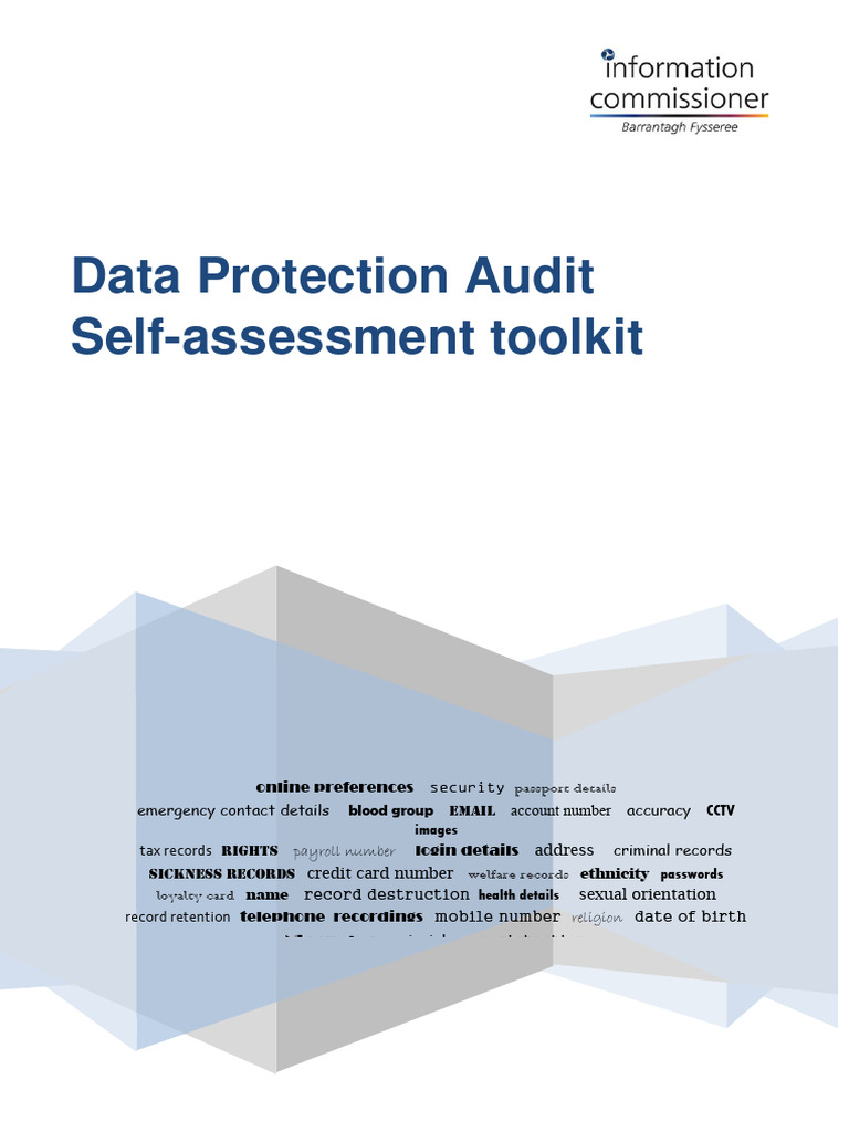 Data Protection Audit Toolkit Guide | PDF