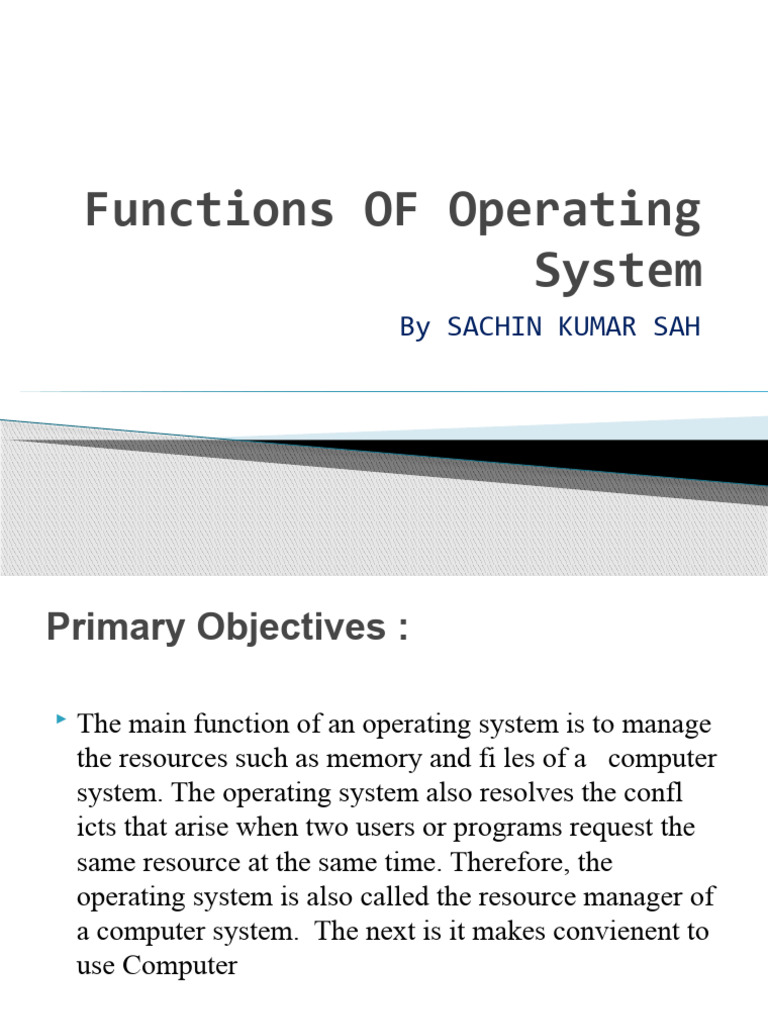 Function of Os | PDF