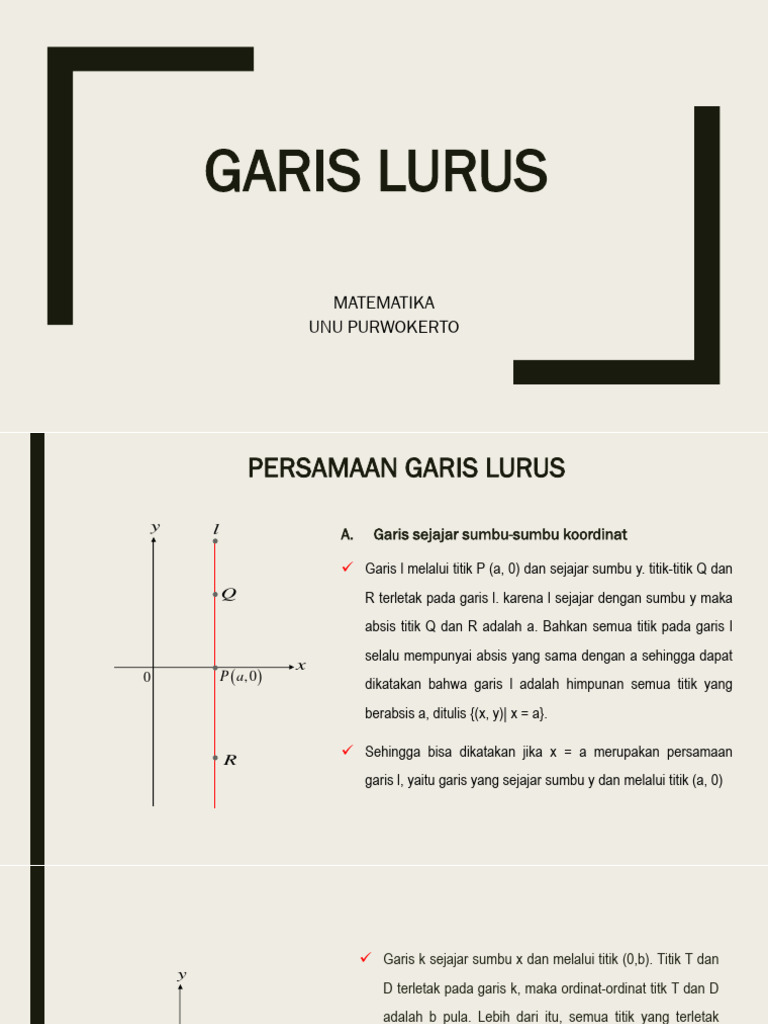 Garis Lurus | PDF