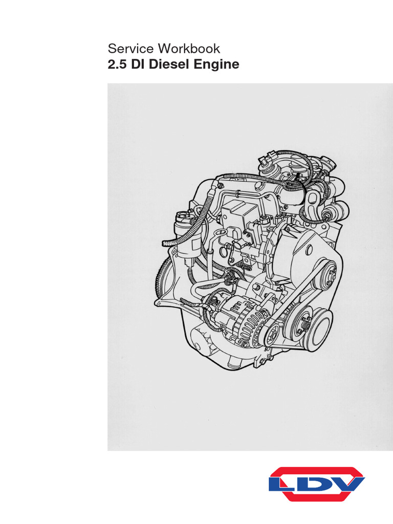 2.5 Di Diesel Engine | PDF | Piston | Belt (Mechanical)