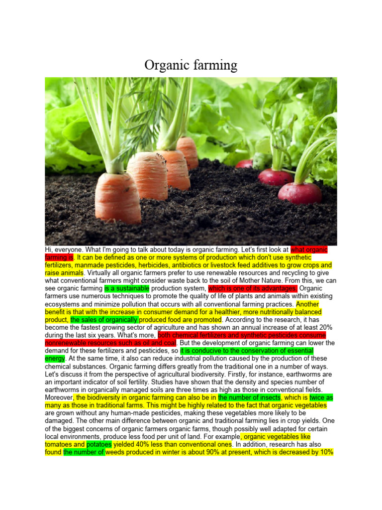 Organic Farming | Download Free PDF | Organic Farming | Agriculture
