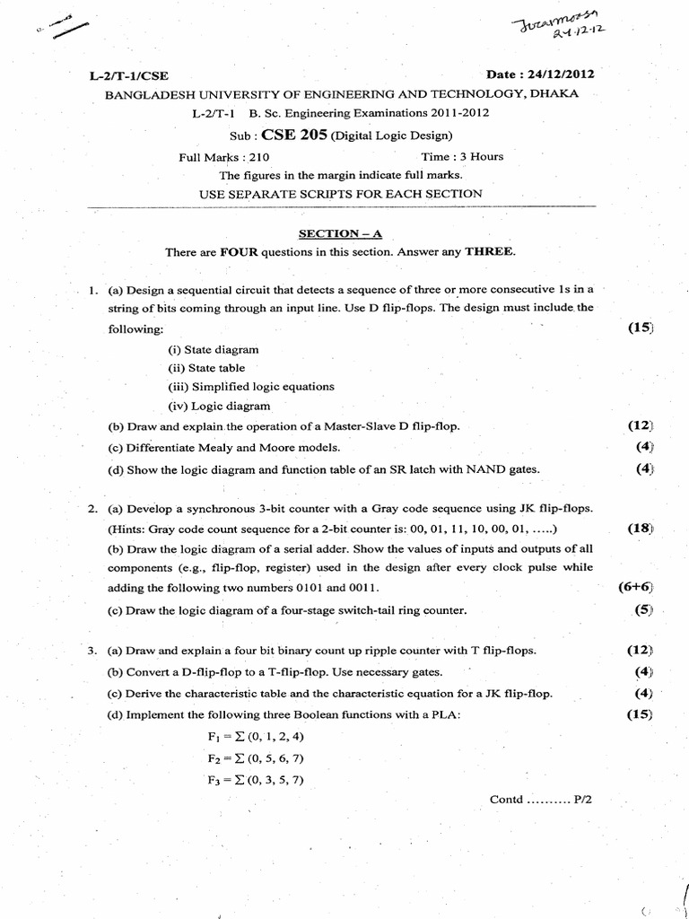 Cse 205 | PDF | Logic Gate | Logic