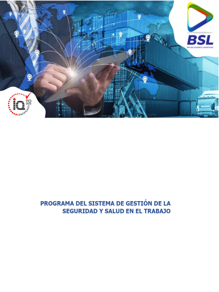 BSL GH PG XX Programa Del SG SST | PDF | Business