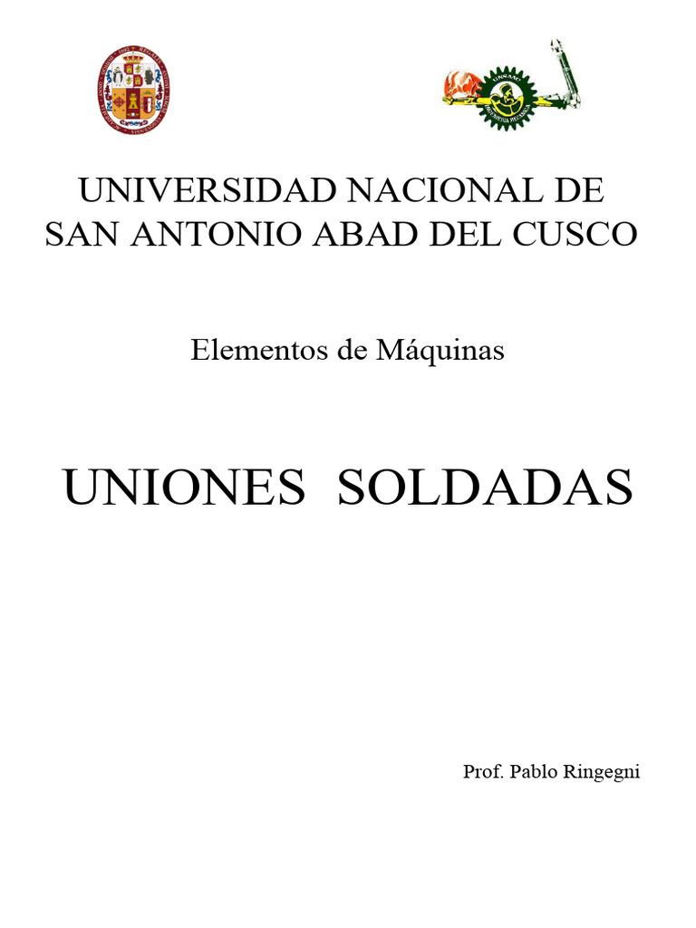 Uniones Soldadas Sexta Edicion 2013 | PDF