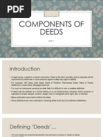 Execution of Deeds: Practical Guide | PDF | Lease | Deed