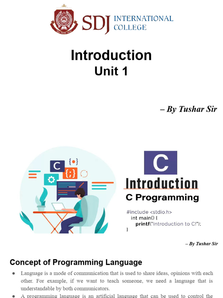Unit1 - Introduction To CPPM | PDF
