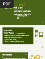 Rumus dan Contoh Persentil Data | PDF