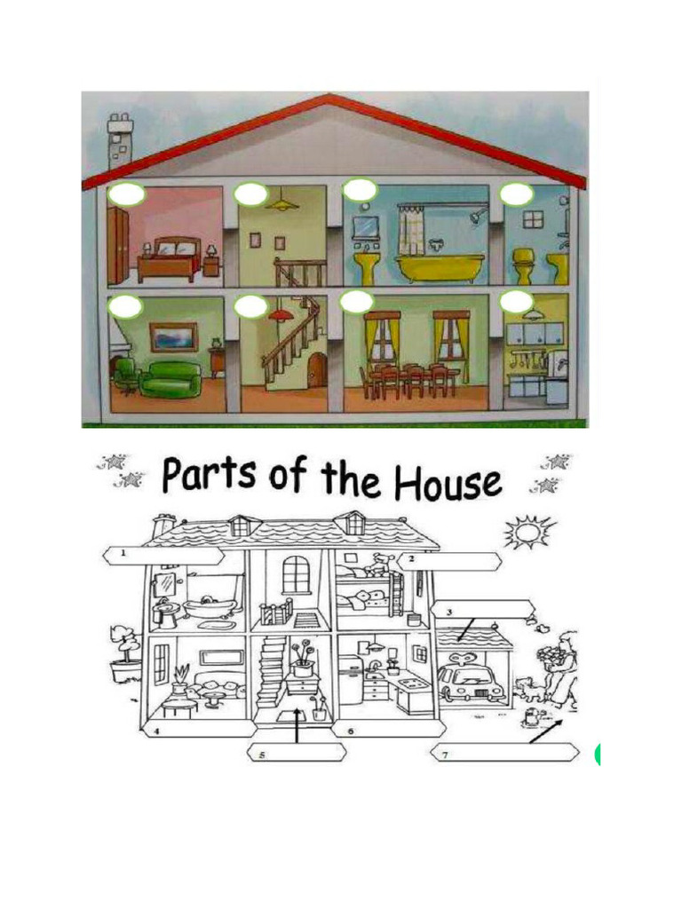 Preposition of Place, House Part | PDF